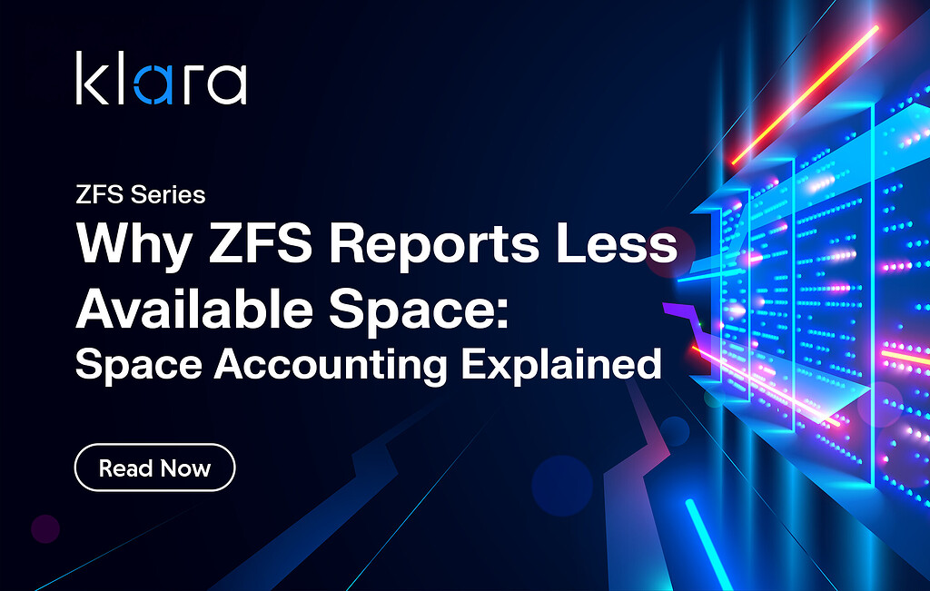 Understanding ZFS Space Accounting - OpenZFS - Practical ZFS Understanding ZFS Space Accounting - OpenZFS - Practical ZFS
